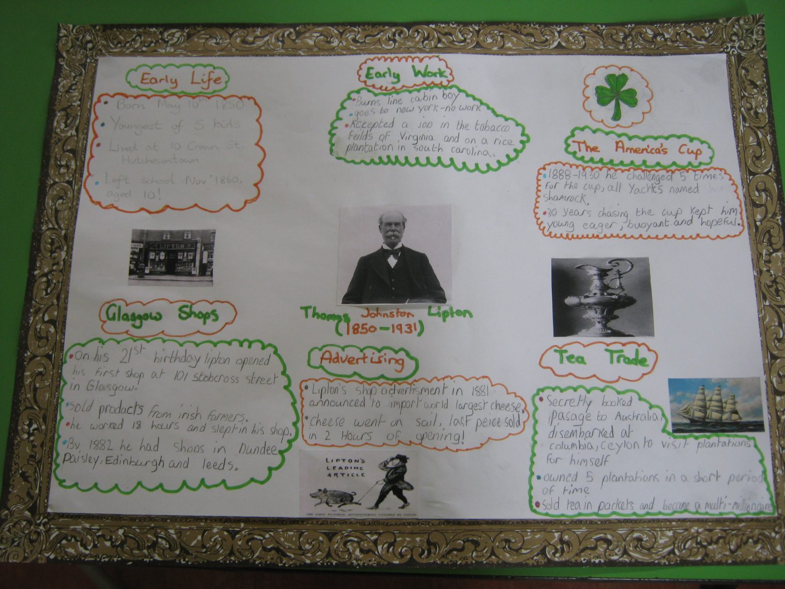 Lipton, Your Inspiration, Our Story - Sir Thomas Lipton Foundation